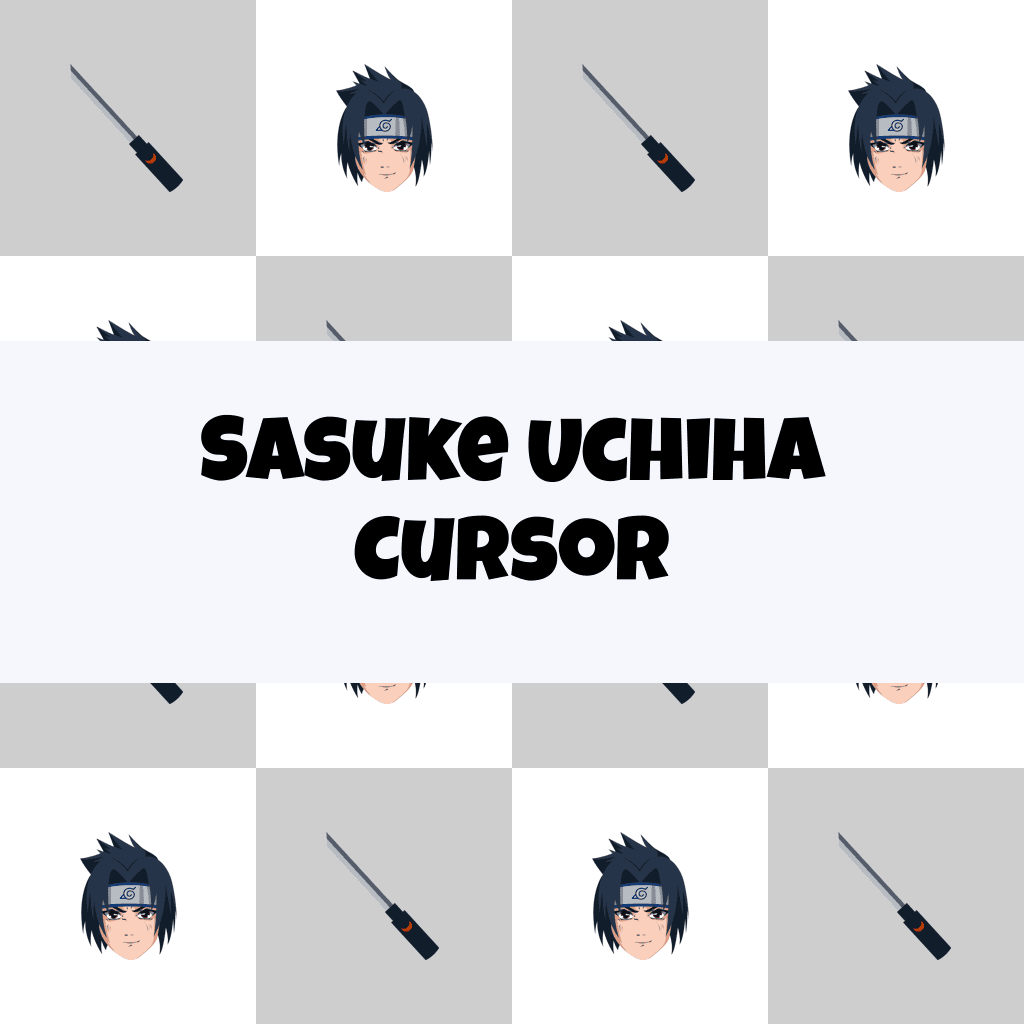 Custom Cursor Sasuke Uchiha Theme - Cursor Pack | Cursor Space